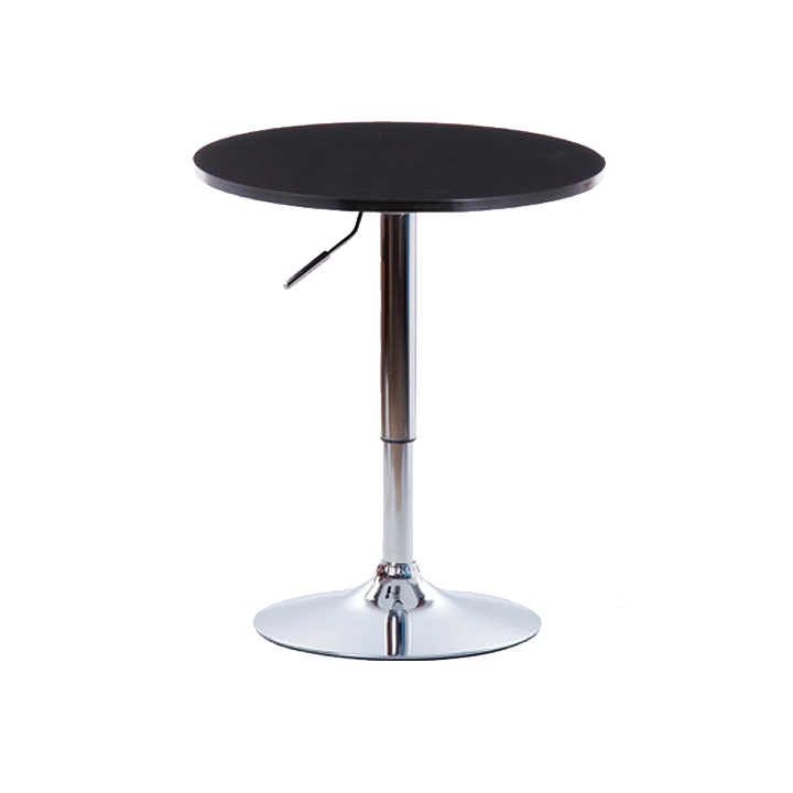 Round Hydraulic Lift Table (Black) - Goldunited Sdn Bhd