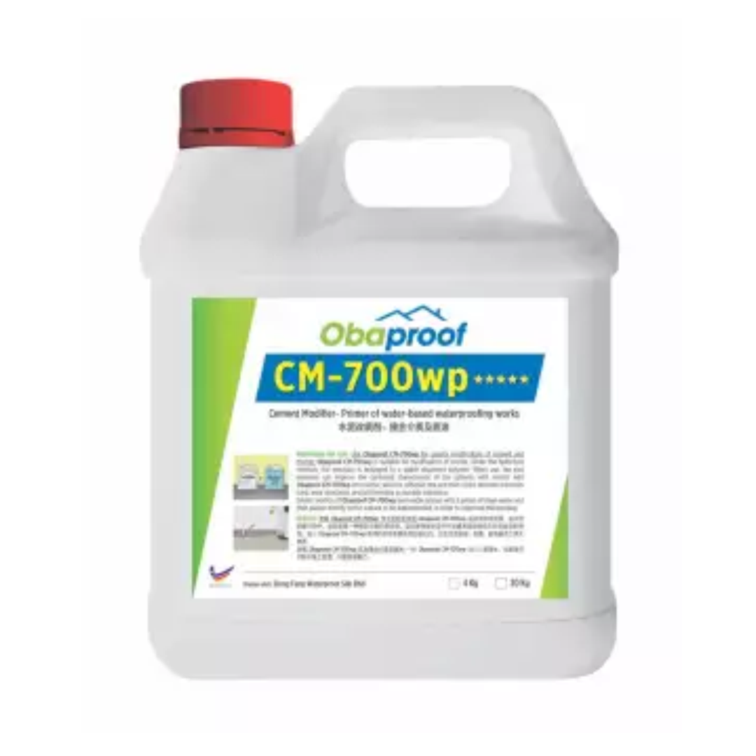 Obaproof cm-700wp cement modifier 4kg - Goldunited Sdn Bhd