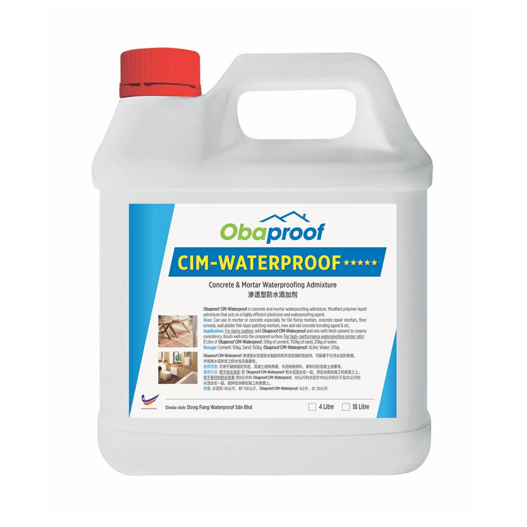 Obaproof cim waterproof 4l - Goldunited Sdn Bhd