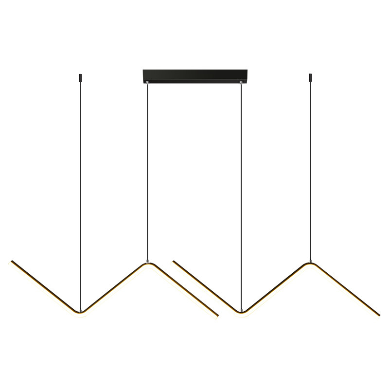 Arrow pendant light 90cm black - Goldunited Sdn Bhd