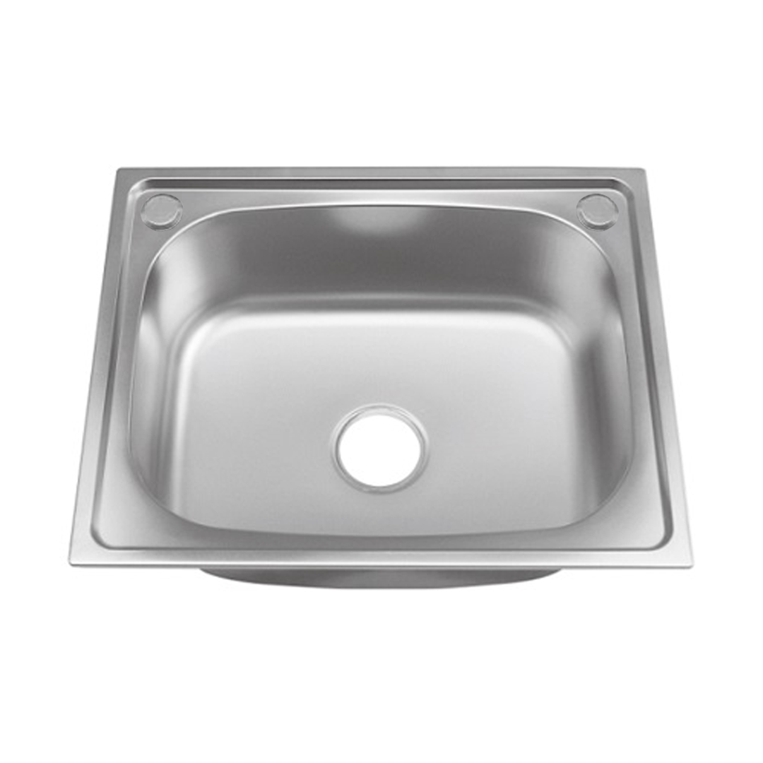 S/S 201 SINGLE SINK #6045 600X450X210X1.0MM - Goldunited Sdn Bhd