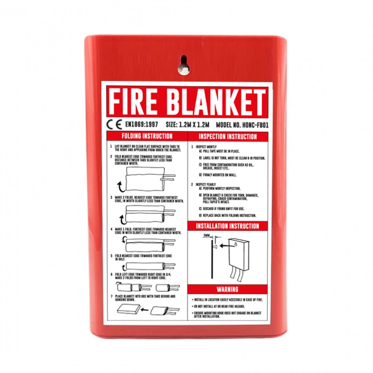 Fire blanket 1.2m x 1.2m - Goldunited Sdn Bhd Fire blanket 1.2m x 1.2m - Goldunited Sdn Bhd