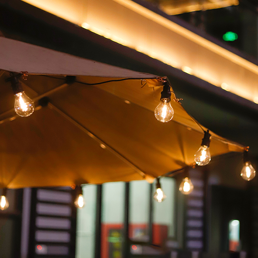 Solar Powered 10 NOS S14 LED Bulb String Light 8M - Goldunited Sdn Bhd