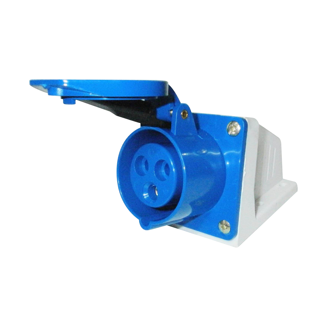 CEE 113 16A 3pin industrial wall socket - Goldunited Sdn Bhd