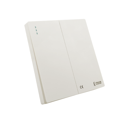 PENGUIN ELEC 2 GANG 2 WAY SWITCH (WHITE) - Goldunited Sdn Bhd