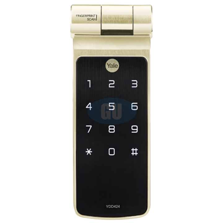YALE BIOMETIC TUBULAR DEADBOLT DIGITAL DOOR LOCK YDD424 - Goldunited ...