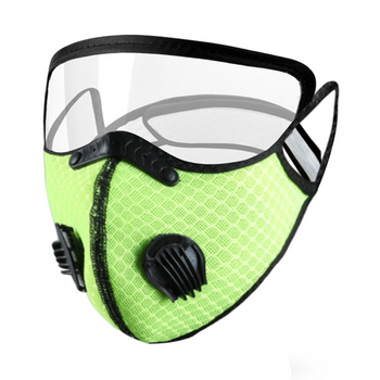 Fabric protective mask green fluorescent - Goldunited Sdn Bhd