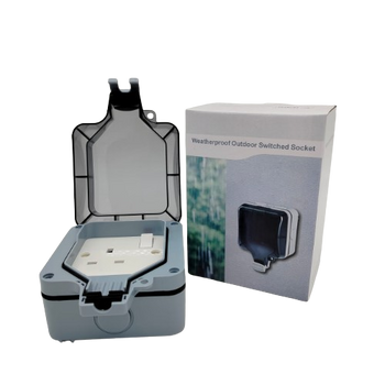 OUTDOOR 1 GANG WATERPROOF SOCKET - Goldunited Sdn Bhd