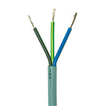 PVC Flex Cable 40/0076 3Core(Black) - Goldunited Sdn Bhd
