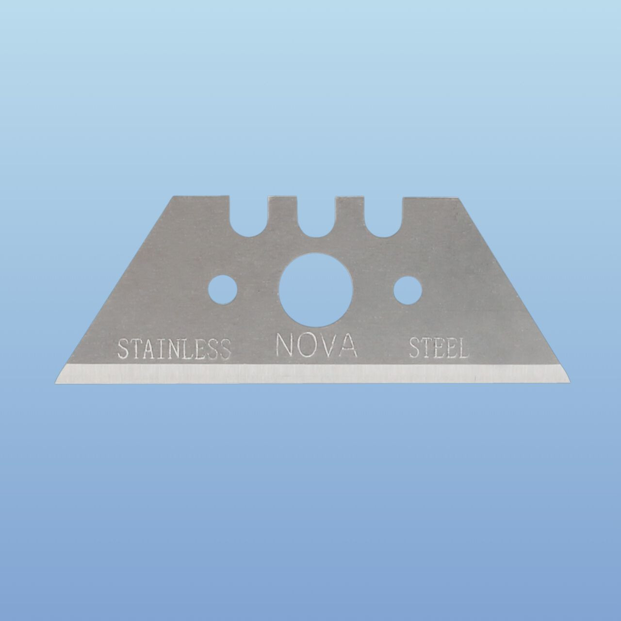 Industrial Utility Blade, Pointed Tip, Stainless Steel (B11118-9)