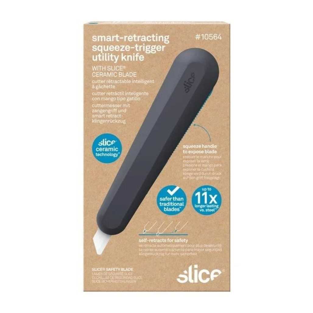Slice 10564 Squeeze Trigger Smart-Retracting Utility Knife