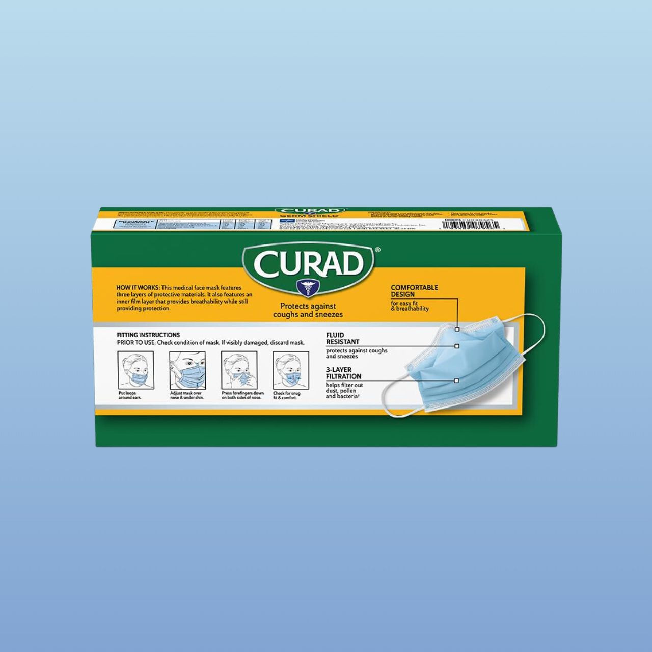 Curad Medical Grade Face Mask