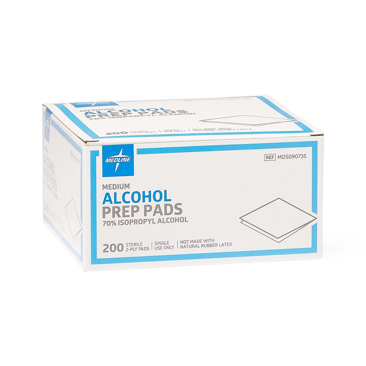 Medline Sterile Alcohol Prep Pads (MDS09073)
