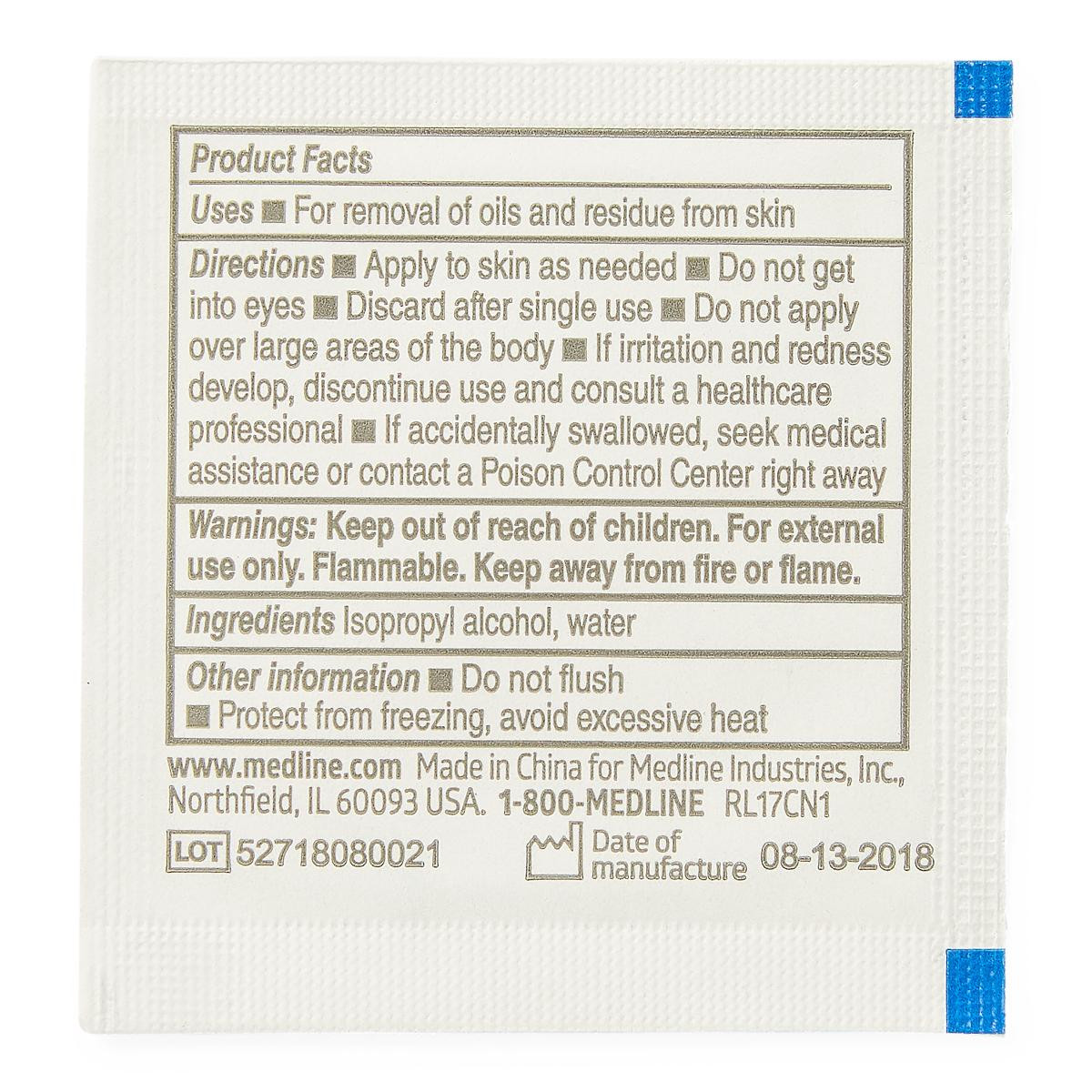 Medline Sterile Alcohol Prep Pads (MDS09073)
