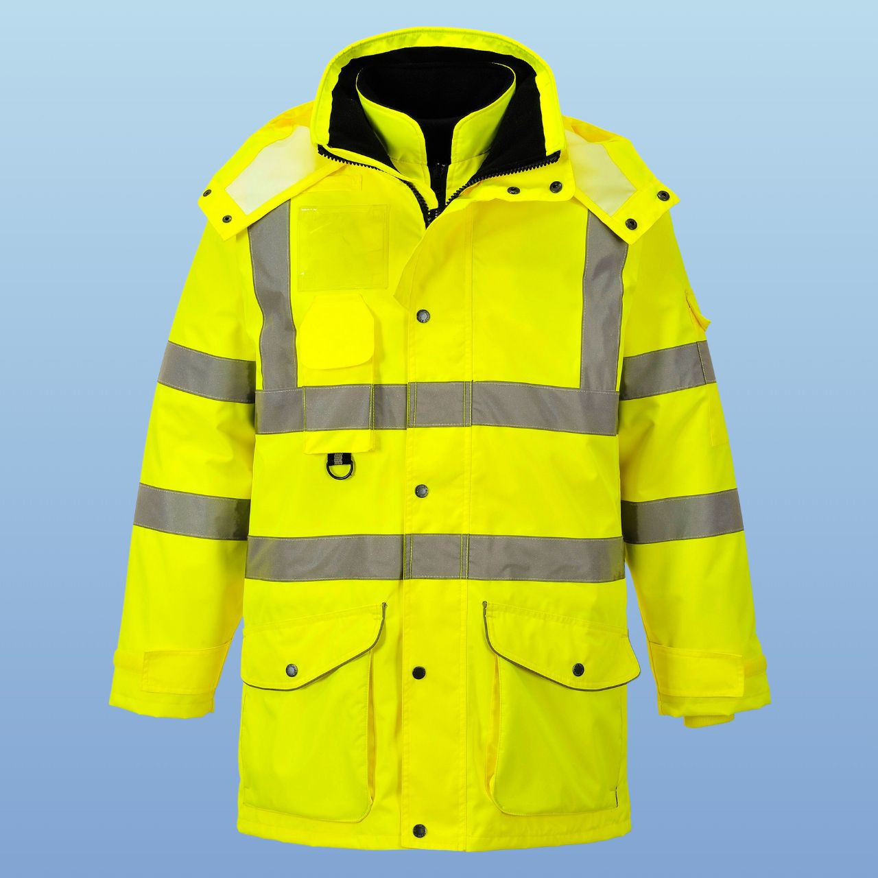 Portwest US427 Hi-Vis 7-in-1 Insulated Safety Jacket