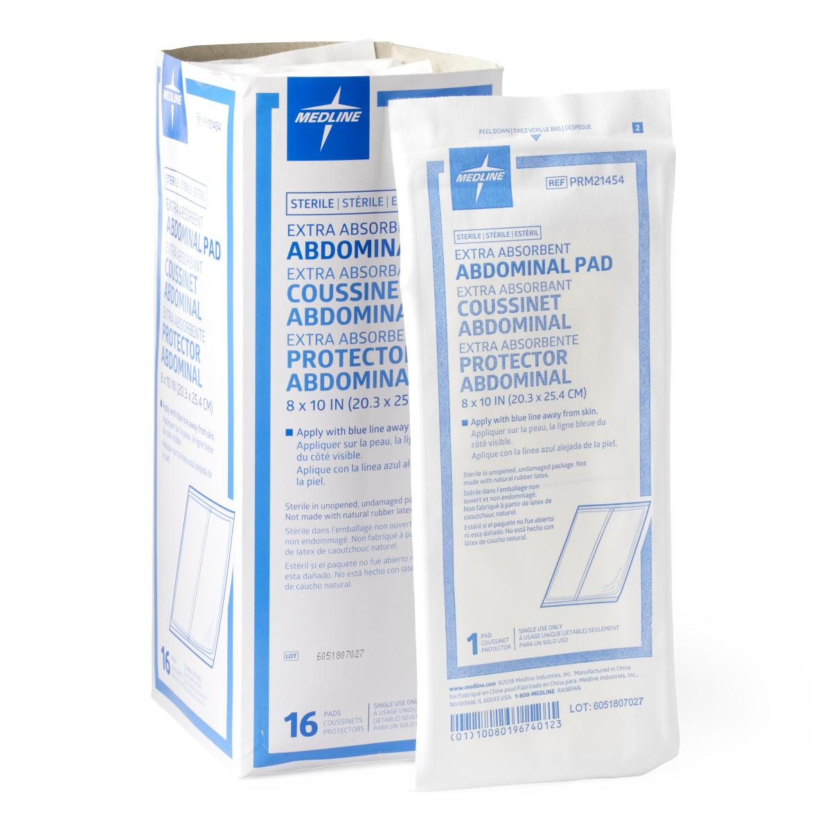 Medline Abdominal (ABD) Combine Pads