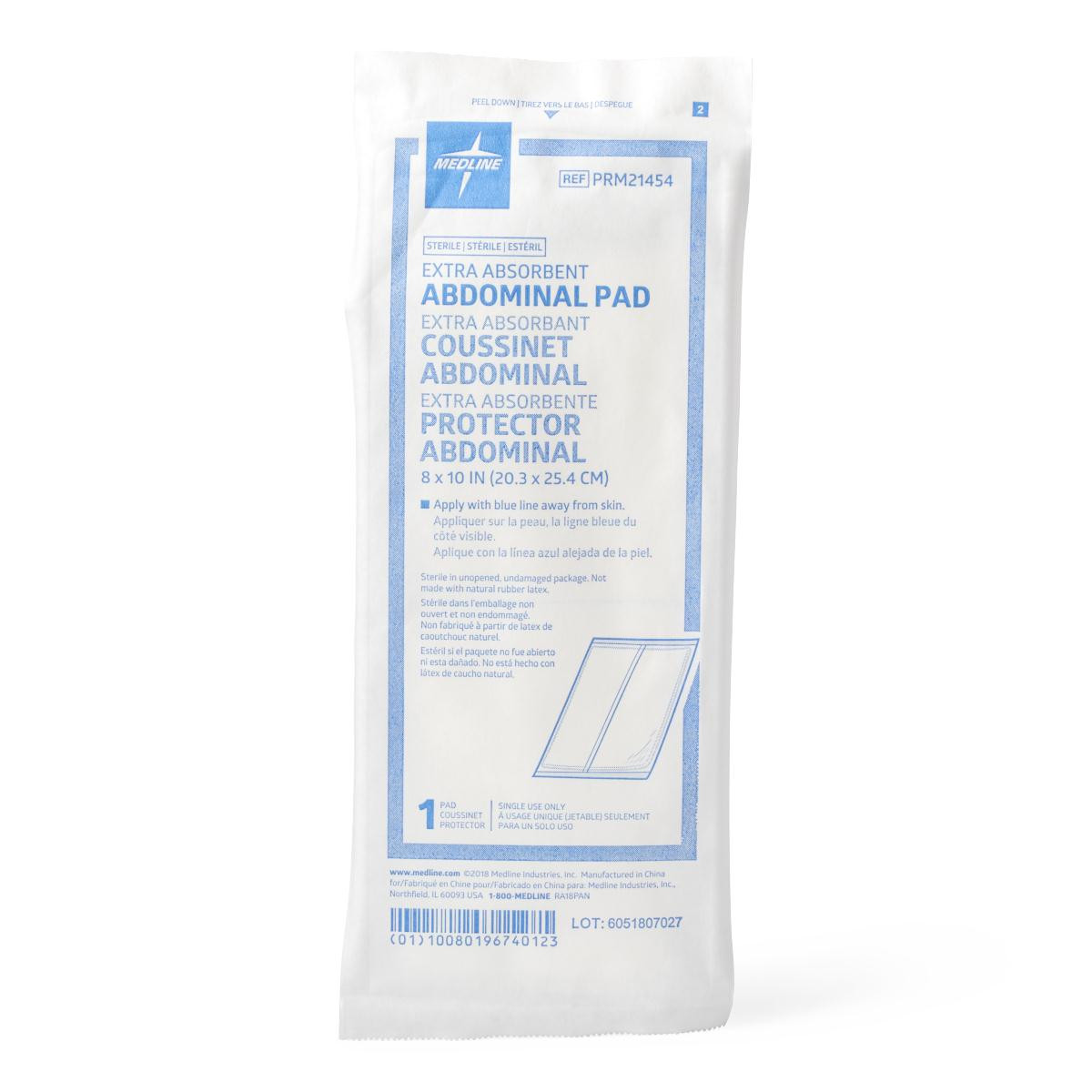 Medline Abdominal (ABD) Combine Pads
