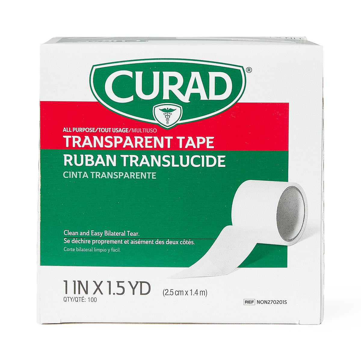 CURAD Transparent Adhesive Tape