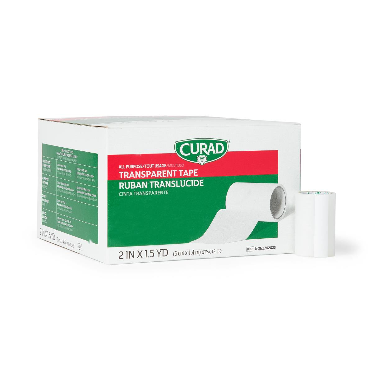 CURAD Transparent Adhesive Tape
