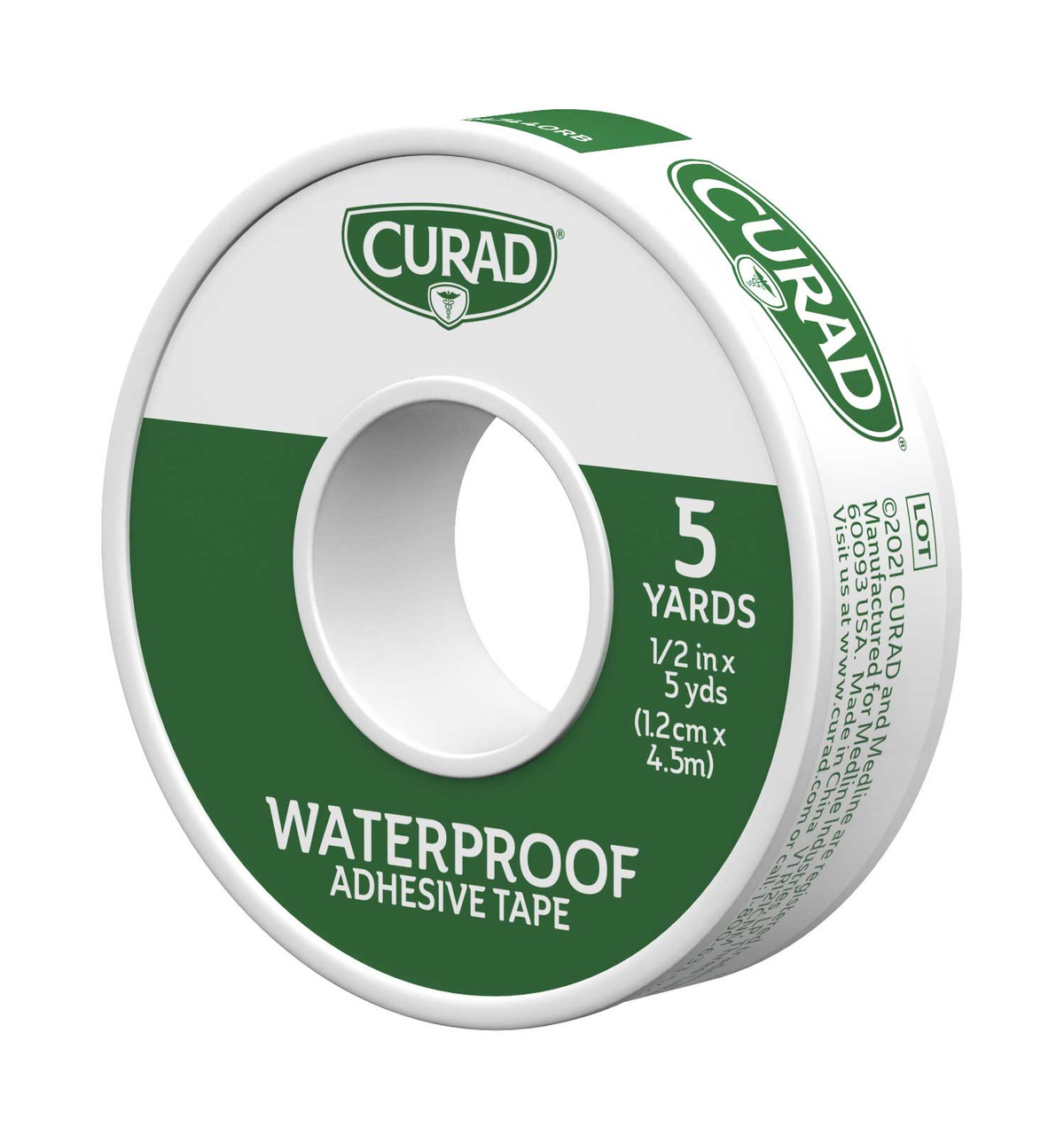 CURAD Waterproof Adhesive Tape, 2" x 10 yd. (NON260502)