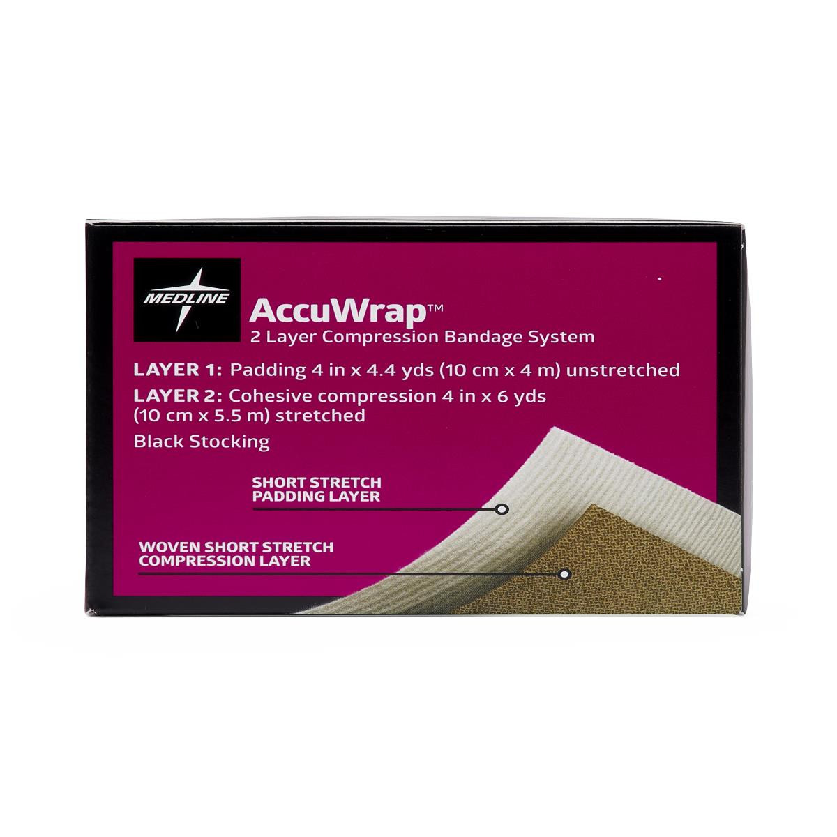 Medline AccuWrap 2-Layer Compression Bandage System