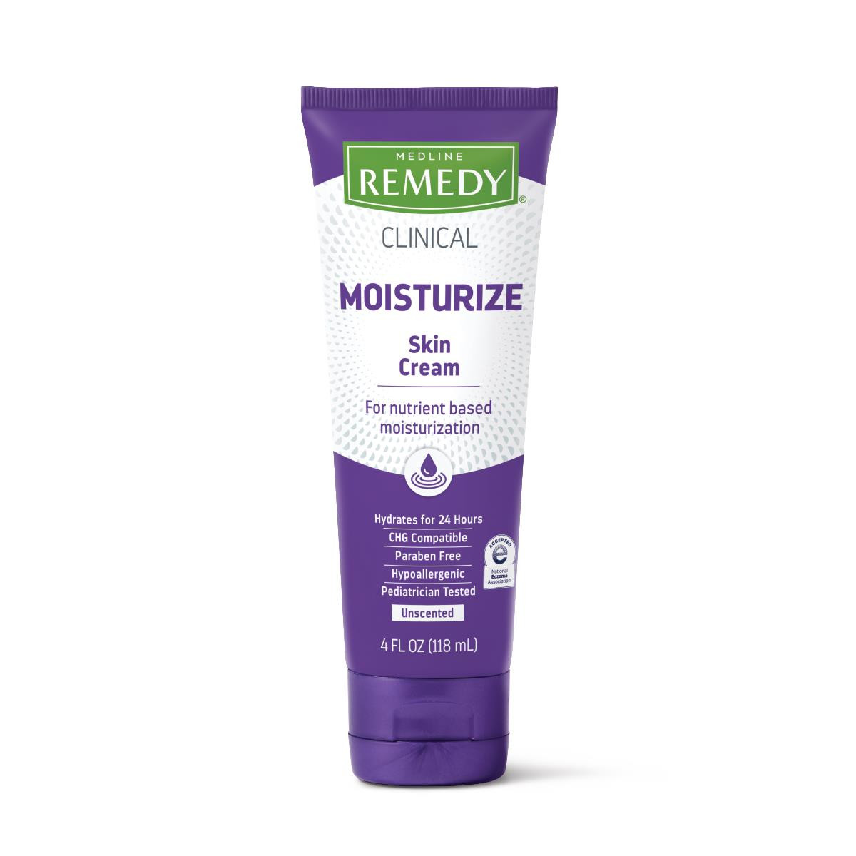 Medline Remedy Clinical Skin Cream, 4 oz. Tube, 12/case