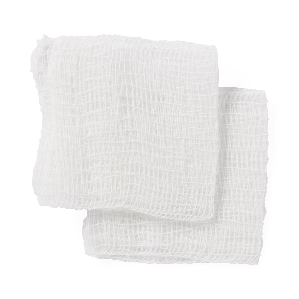 Medline Sterile Gauze Sponges, USP Type VII, 8-Ply, 2" x 2"