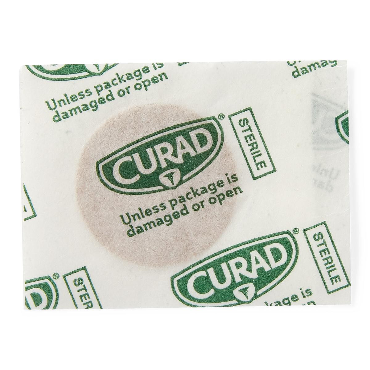 CURAD Flex-Fabric Adhesive Bandages, 7/8" dia. Spots