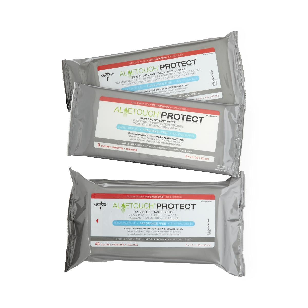 Remedy Essentials 3-in-1 Barrier Cream Cloths with Aloe