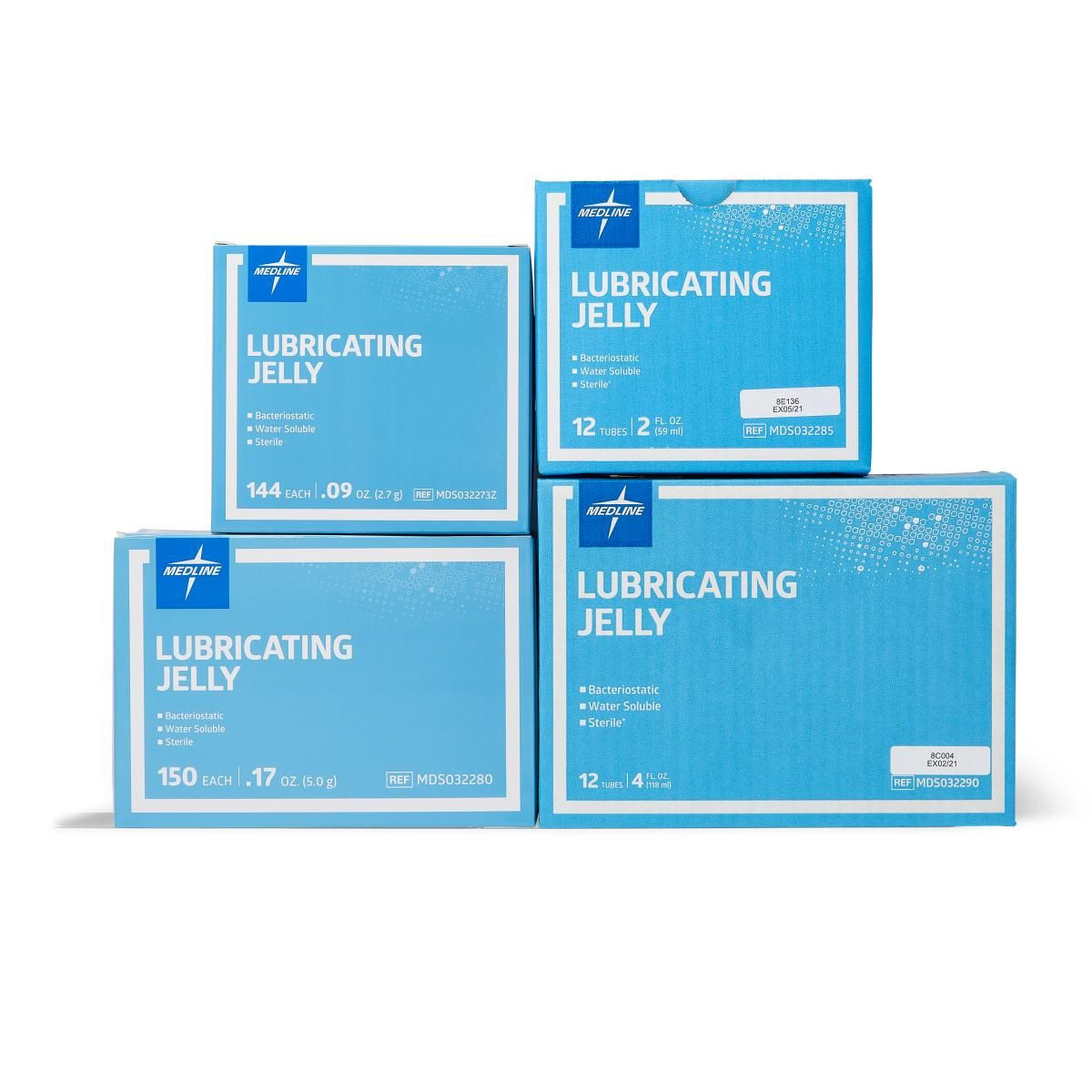 Medline Sterile Lubricating Jelly, 4 size options