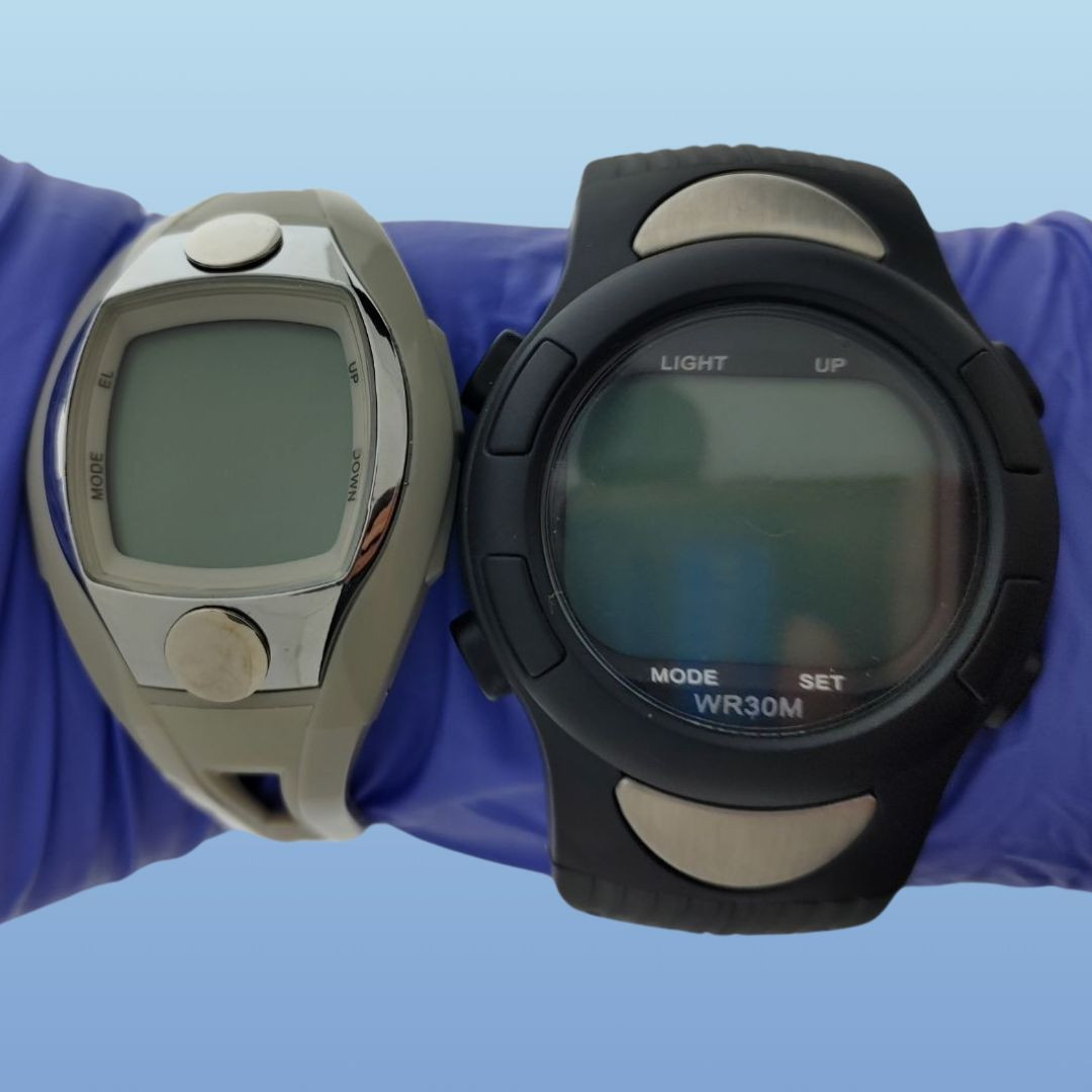 Medline Digital Heart Rate and Pedometer Watch