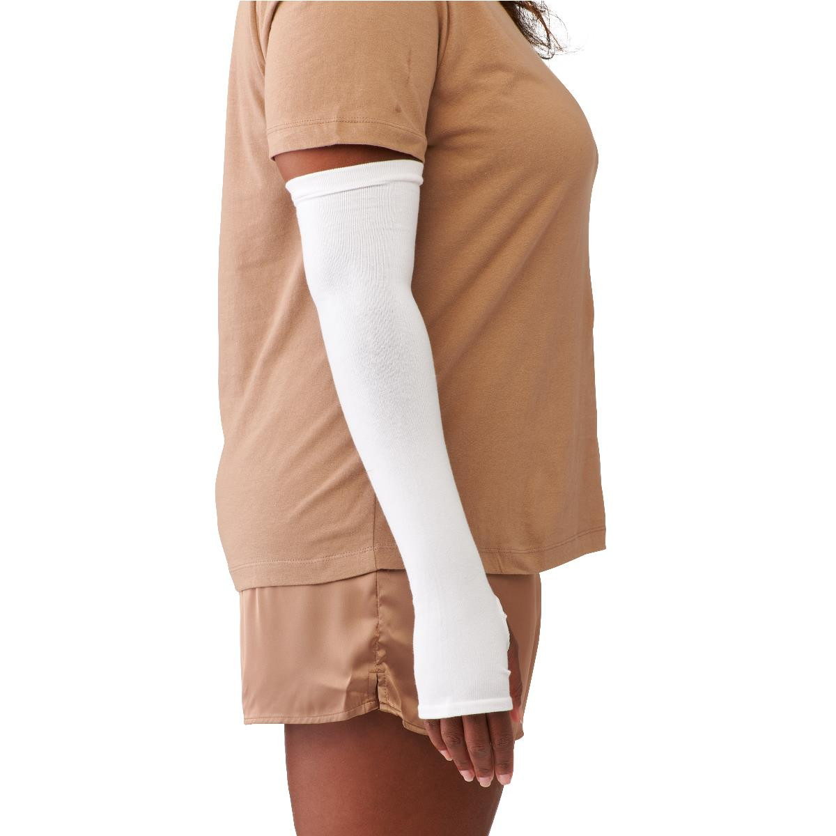 Medline Protective Arm Sleeves with Thumb Loop, VB1/pr