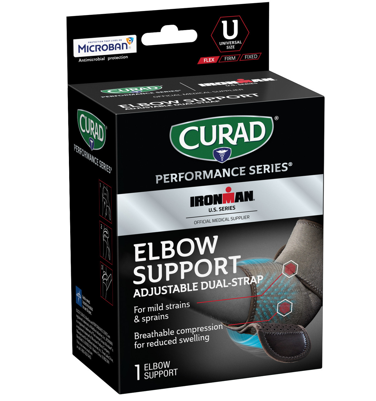 CURAD Performance Series IRONMAN Universal Elbow Support