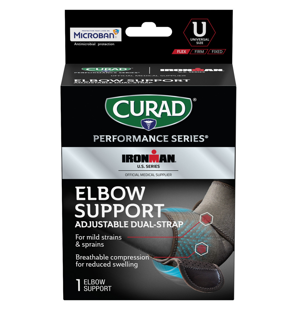 CURAD Performance Series IRONMAN Universal Elbow Support
