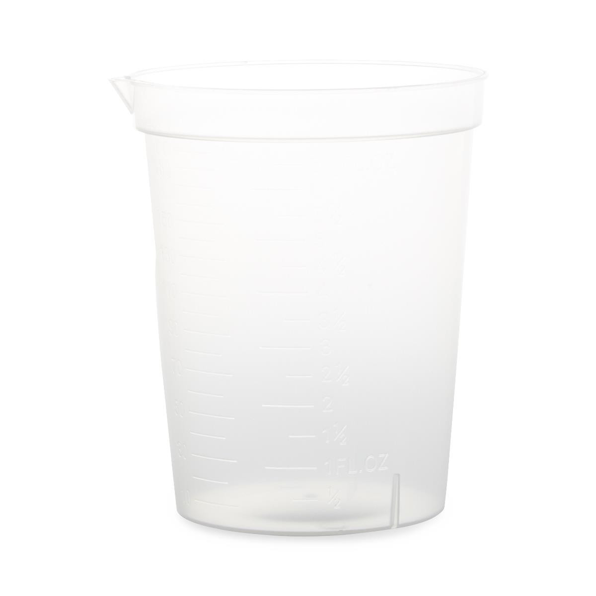 Medline Deluxe Urinalysis Container, with or without lid, 500/case