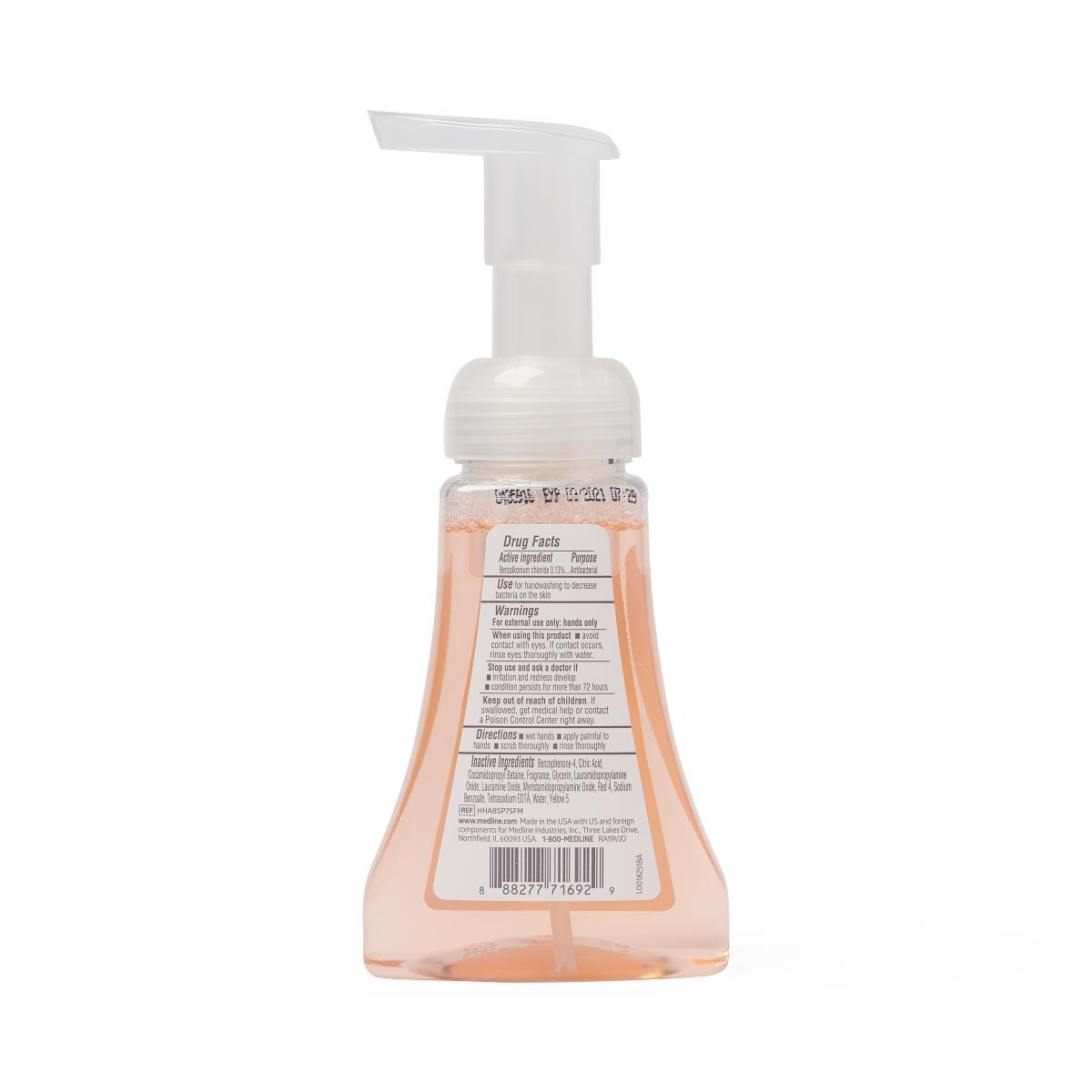 Medline Spectrum Antibacterial Foaming Hand Soap, 7.5 oz