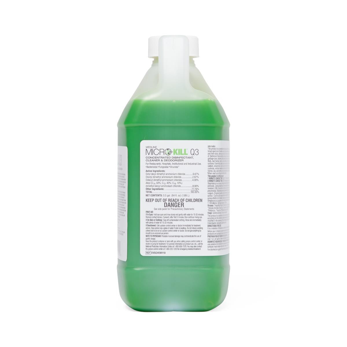 Medline Micro-Kill Q3 Quaternary Disinfectant Spray