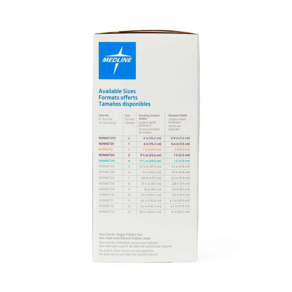 Medline Stretch Tubular Elastic Dressing Retention Net