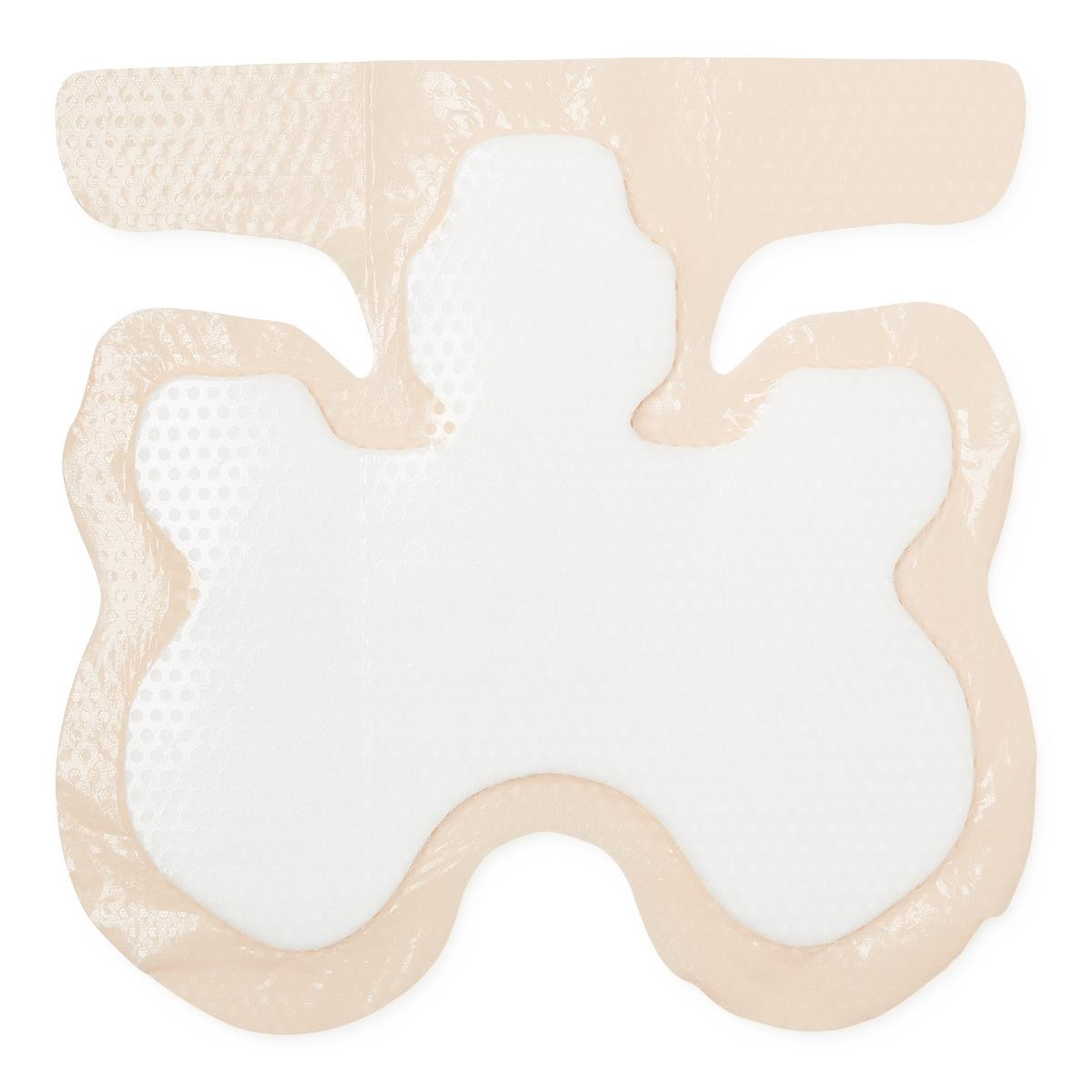 Medline Optifoam Silicone Faced Heel Dressing, 50/box