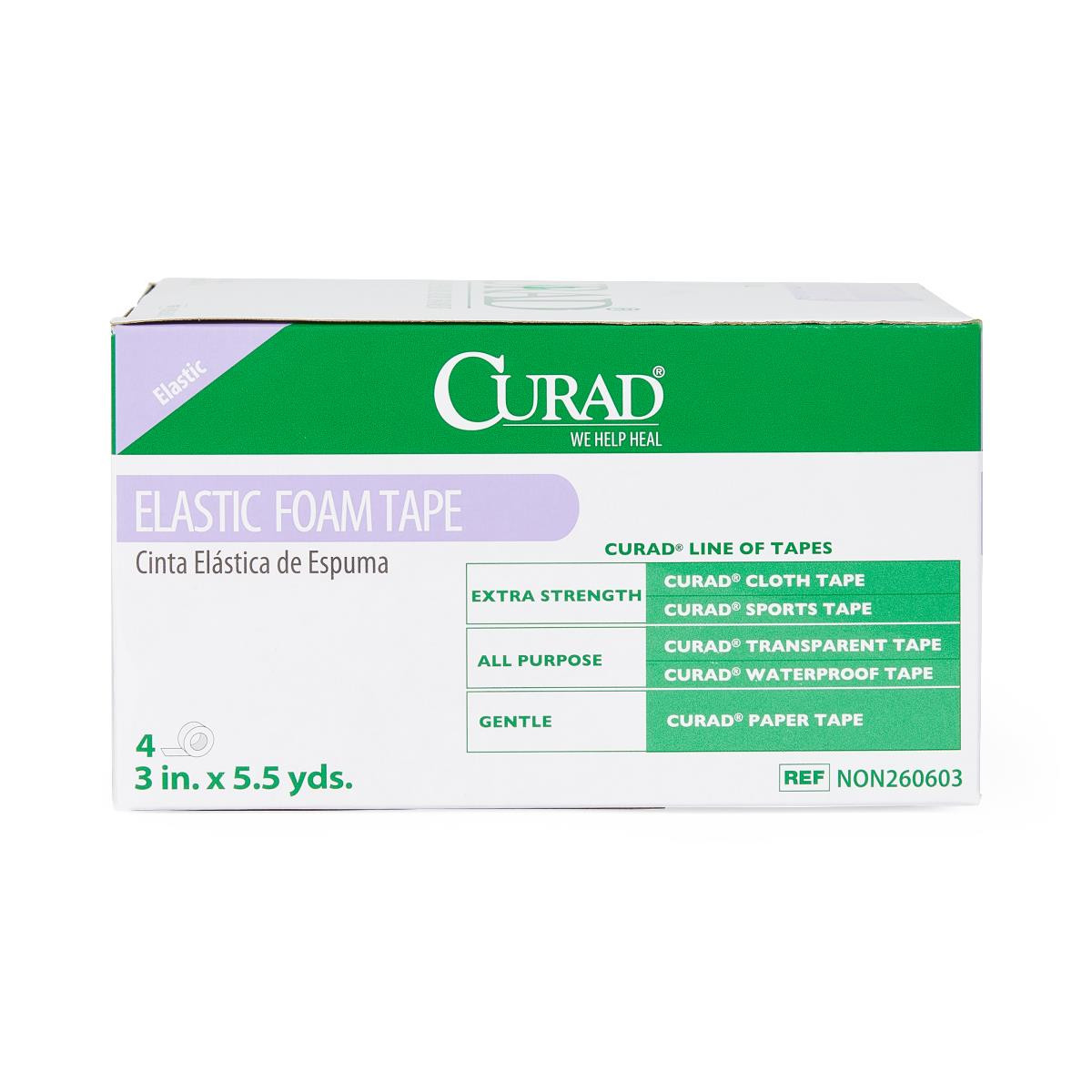 Medline CURAD Elastic Foam Medical Tape