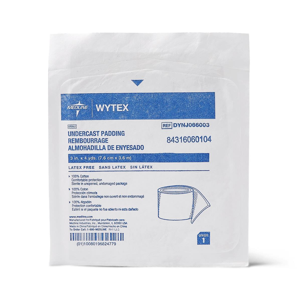 Medline Wytex Sterile Undercast Padding