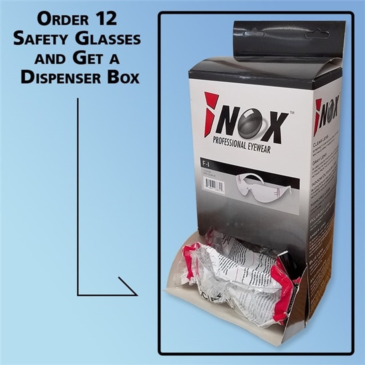 Inox Guardian Safety Glasses 1711c Eye Protection