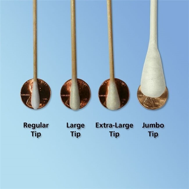 Puritan 816 OB/GYN Non-Sterile Jumbo Tip Rayon Swabs