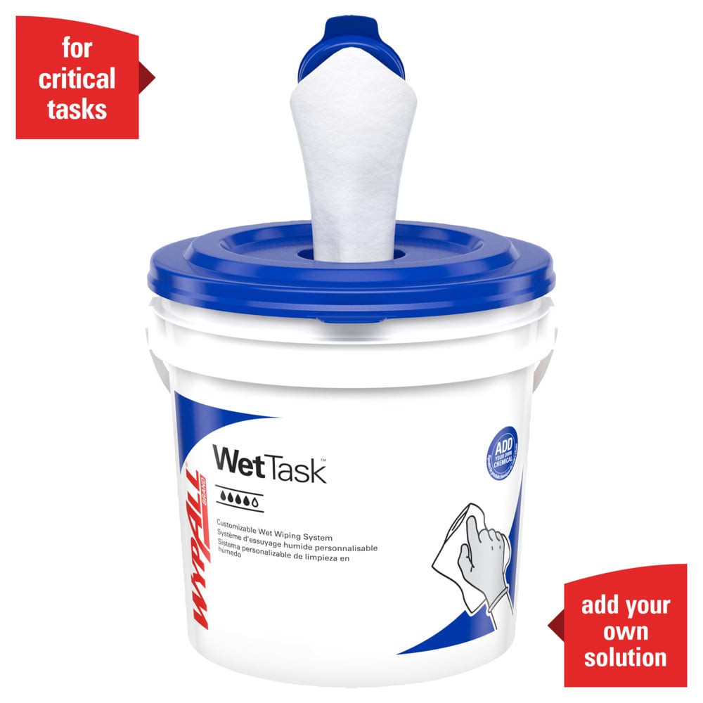 Kimberly Clark 06411 WypAll® Critical Clean Wettask Wipes