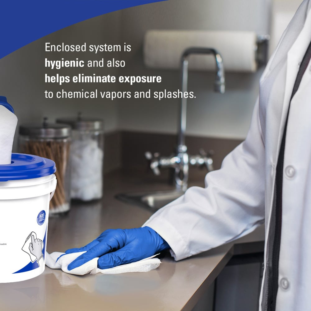 Kimberly Clark 06411 WypAll® Critical Clean Wettask Wipes