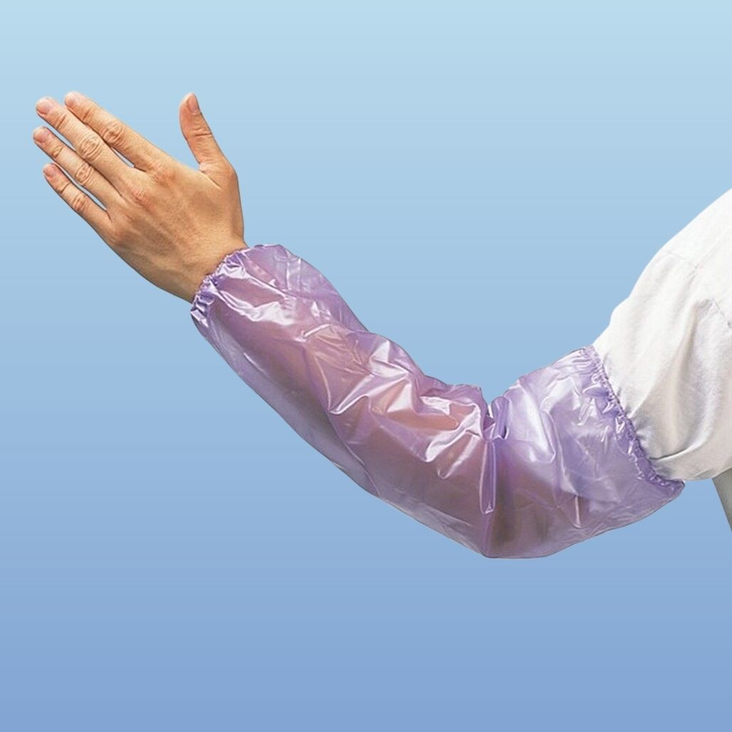 Vinyl Arm Sleeves, 8.0 mil thick - Harmony Lab & Safety Supplies