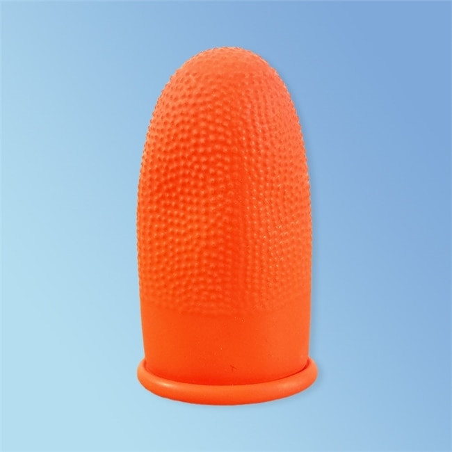 Suzuki 16 Millimeter Latex Finger Cots - Neon Orange