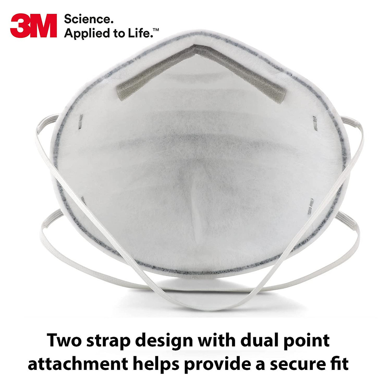 Save on 3M 8247 R95 Disposable Respirator Masks at Harmony