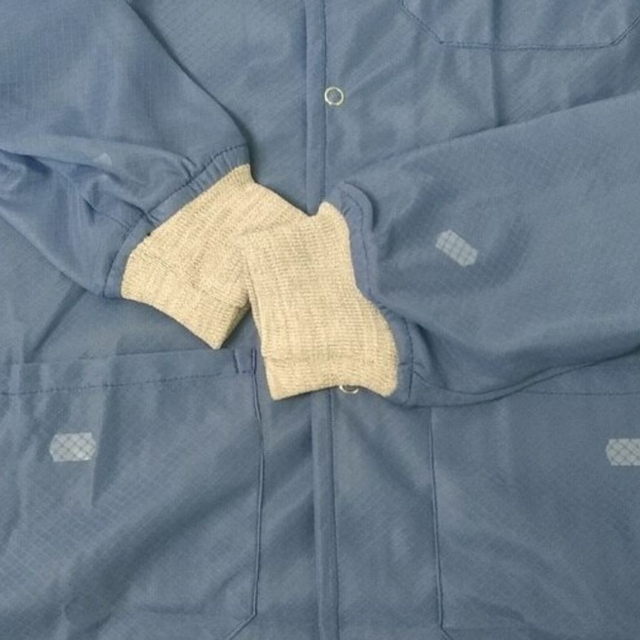 Estatec Polyester ESD Lab Coat with Knit Cuffs