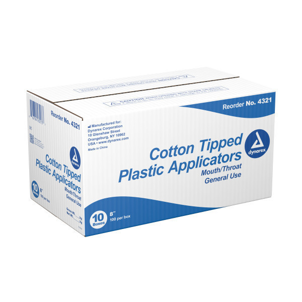 Dynarex Jumbo Tip Cotton Swab - Harmony Lab & Safety Supplies